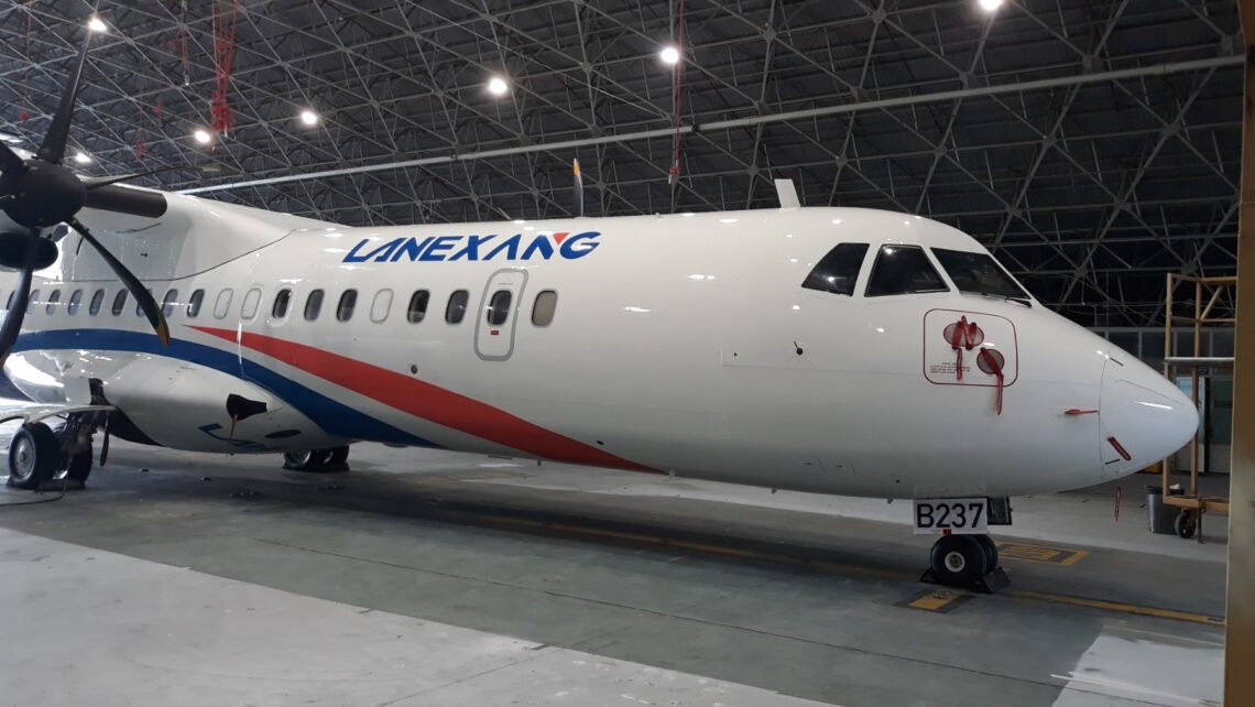 Thiết kế bản vẽ livery ART72-500 Lanexang: Dấu mốc mới khẳng định năng định sơn tàu bay của ...