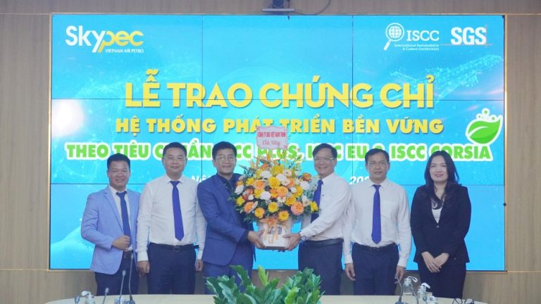 Skypec đón nhận chứng chỉ ISCC -khẳng định cam kết phát triển bền vững ...